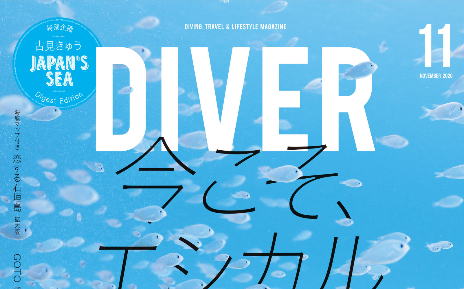 DIVER2020年11月号 | ダイビングならDiver Online